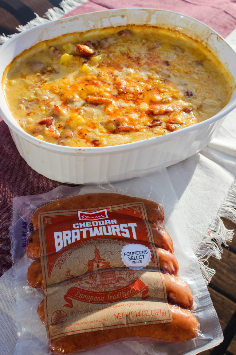 Klement's Cheesy Brat Casserole and Making Time to Cherish Loved Ones ...