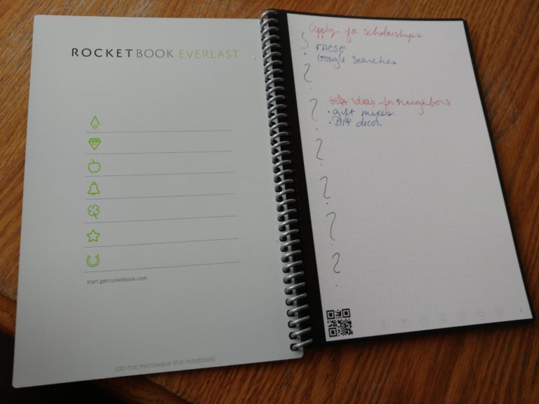 Everlast Notebook by Rocketbook - Central Minnesota Mom